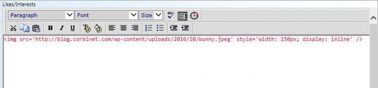 Tips & Tricks: Use Images in Memo Fields – CorbiNet Blog