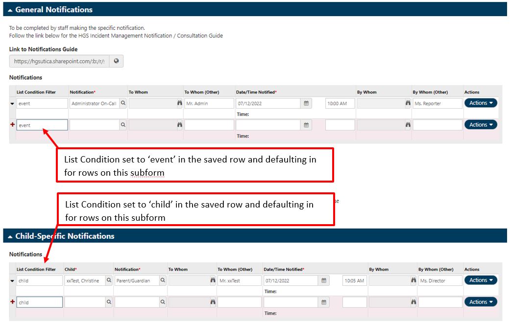 How To: Setup Multiple Subforms from the Same Form Family on a Single ...
